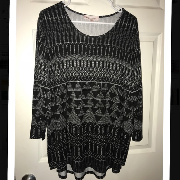 Philosophy | Tops | Philosophy Woman Geometric Print Top | Poshmark